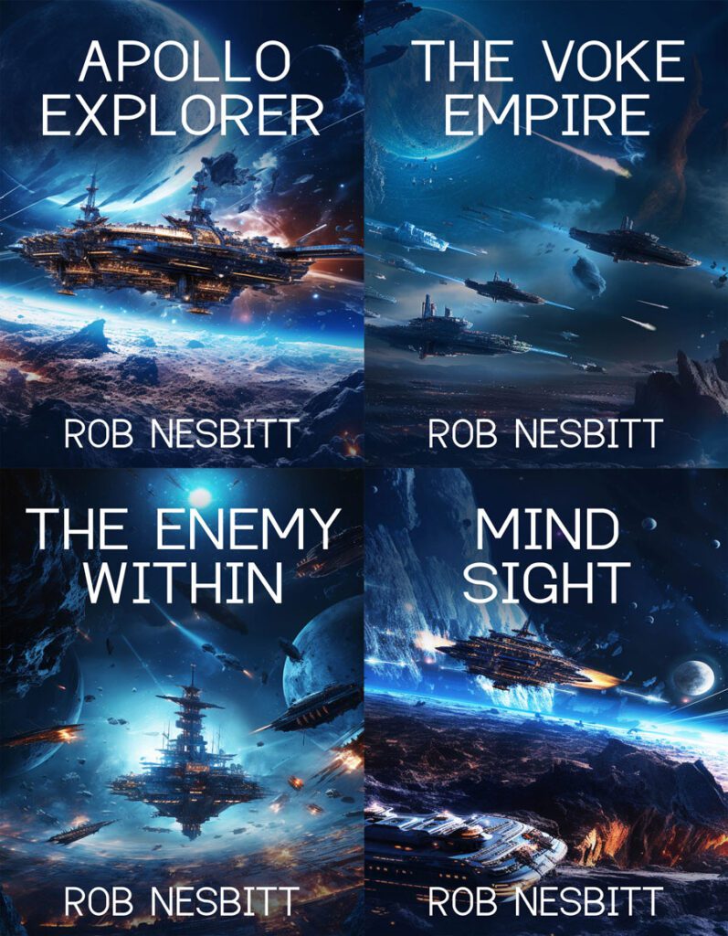New Book Covers and General Update - R Nesbitt.com